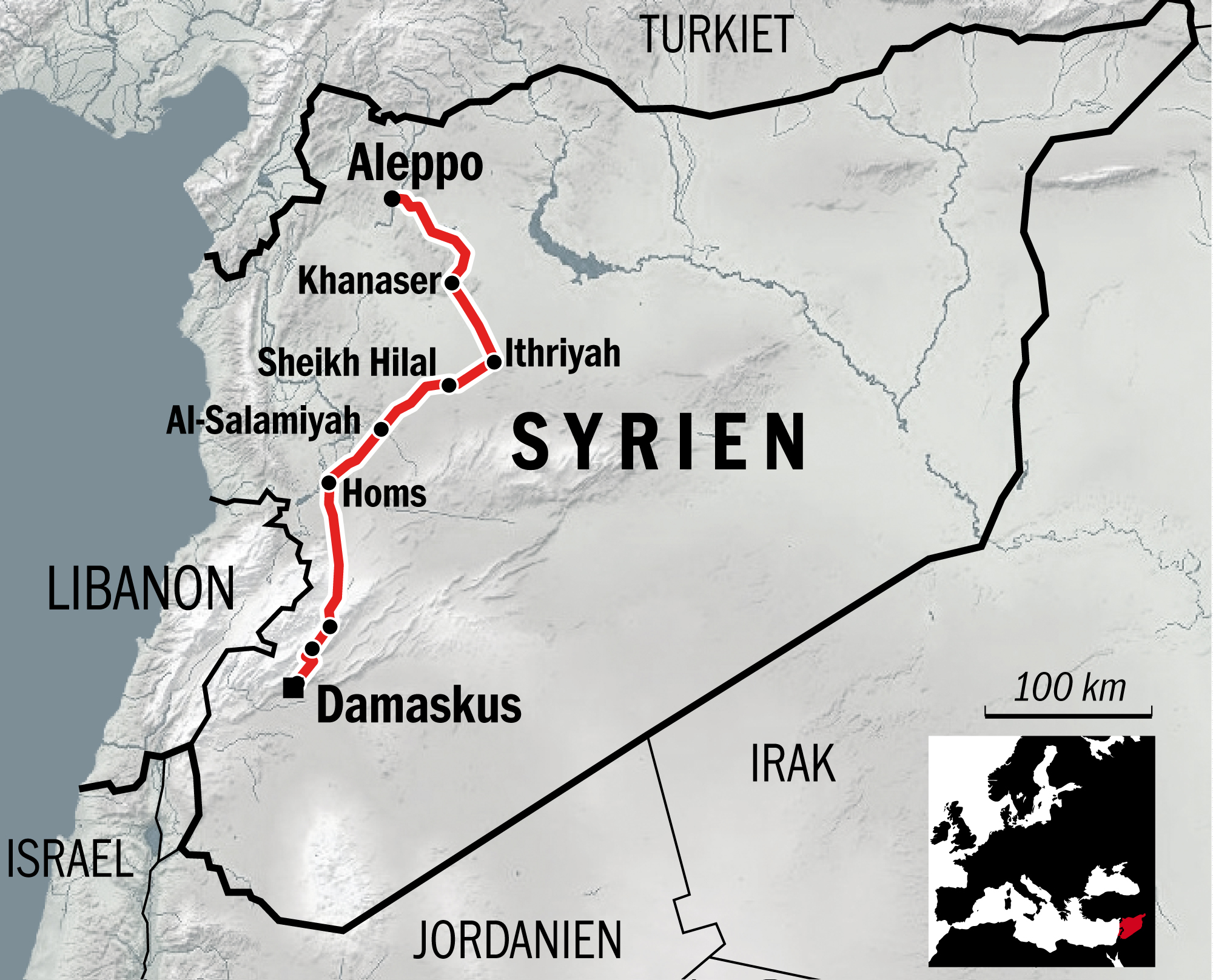 syrien_map – Kriget i Syrien